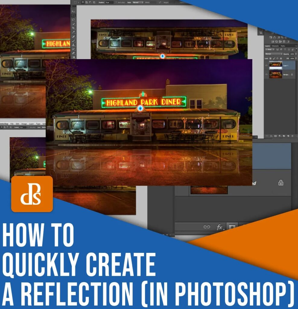 Creating Reflections in Photoshop: A Step-by-Step Tutorial – Digital ...